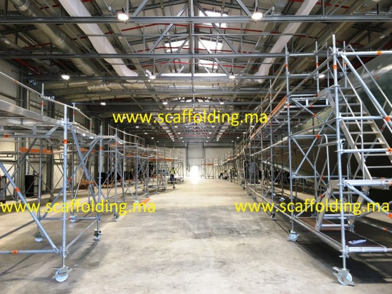 Scaffolding- Échafaudage multidirectionnel - Les principaux avantages